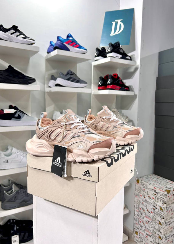 Adidas XLG Runner Deluxe Shoes Golden Rose – D&J